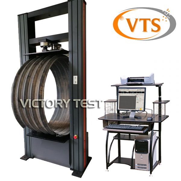 เครื่องทดสอบความแข็งของวงแหวนพลาสติกท่อ 20kN 50kN 100kN